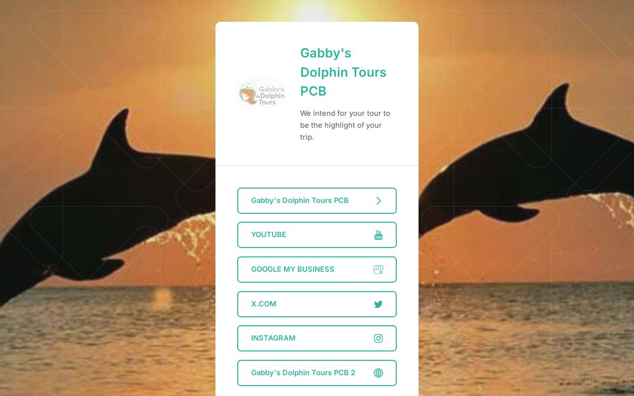 Gabby's Dolphin Tours PCB